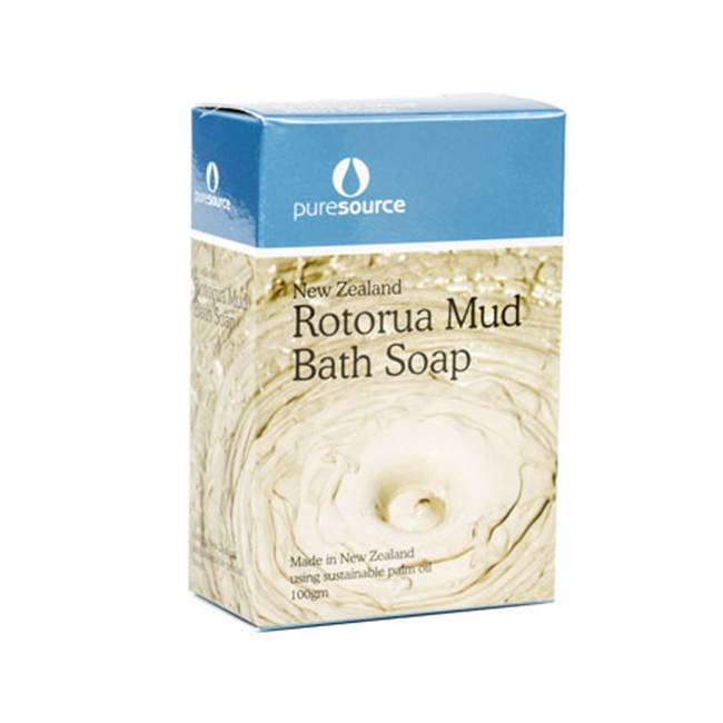 Rotorua Mud Bath Soap - 100g - Pure Source